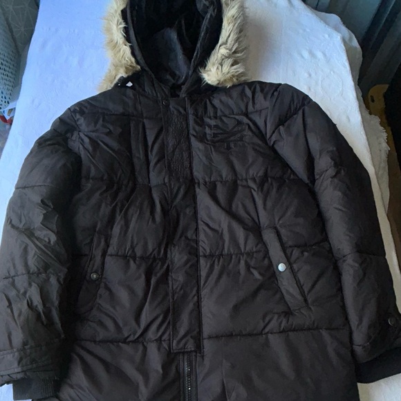 Zoo York | Jackets & Coats | Vintage Zoo York Long Parka Faux Fur Lined ...